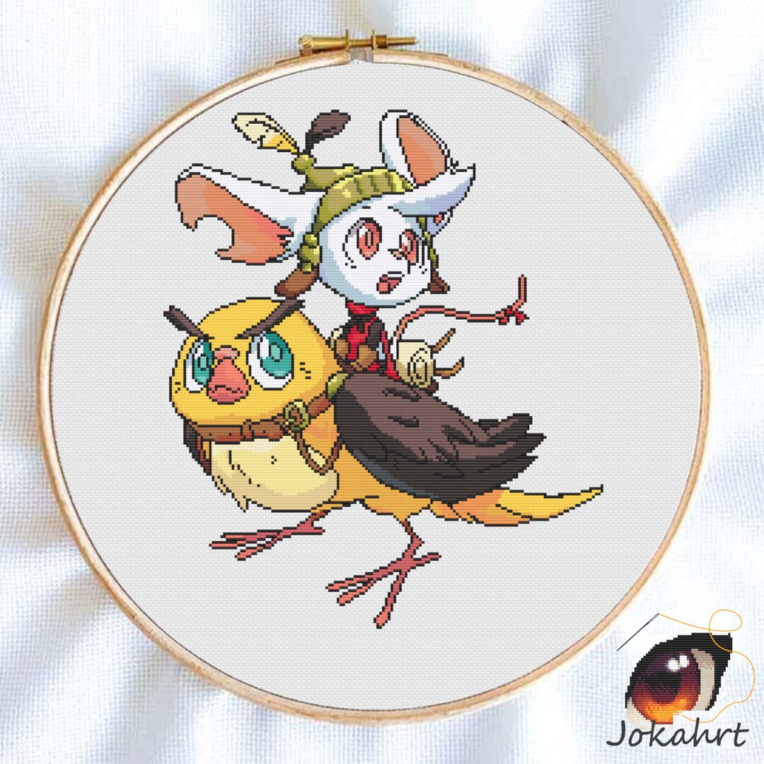 Knight Cross Stitch Pattern PDF, Medieval Mouse Warrior in Armour ...