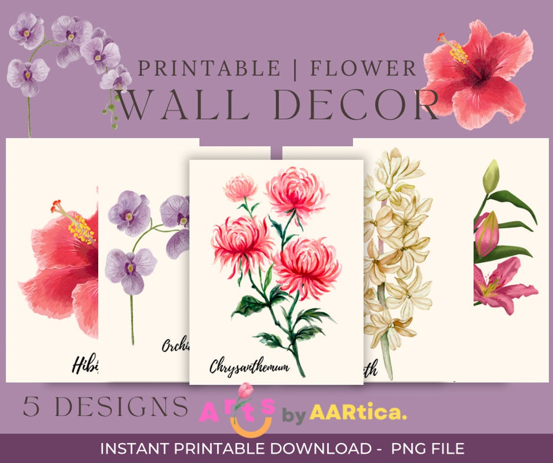 Digital Download Décor Bundle Printable Wall Decor Cute - Etsy