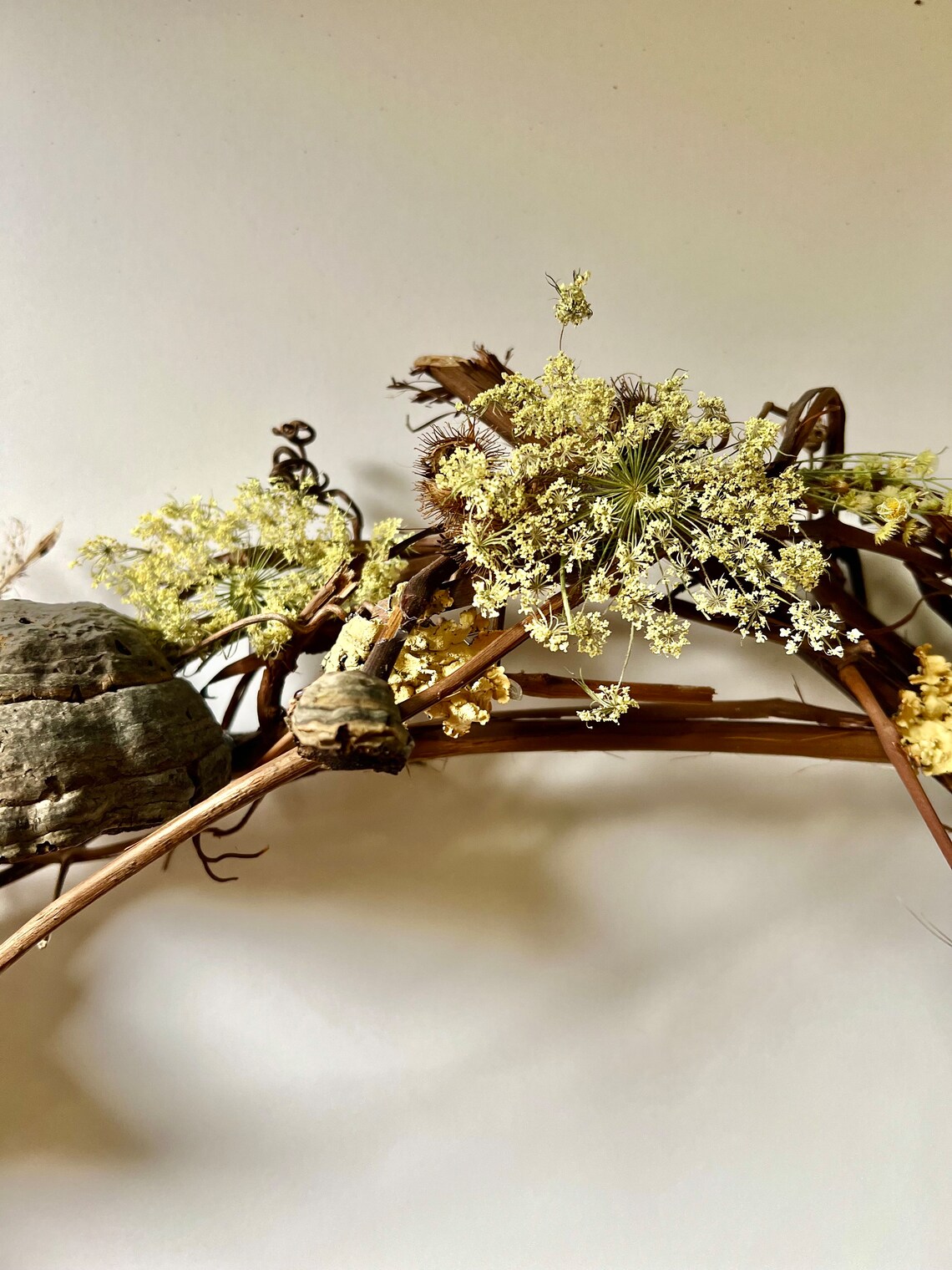 Foraged Wreath rainy Summer 20x20 Shipping Included - Etsy