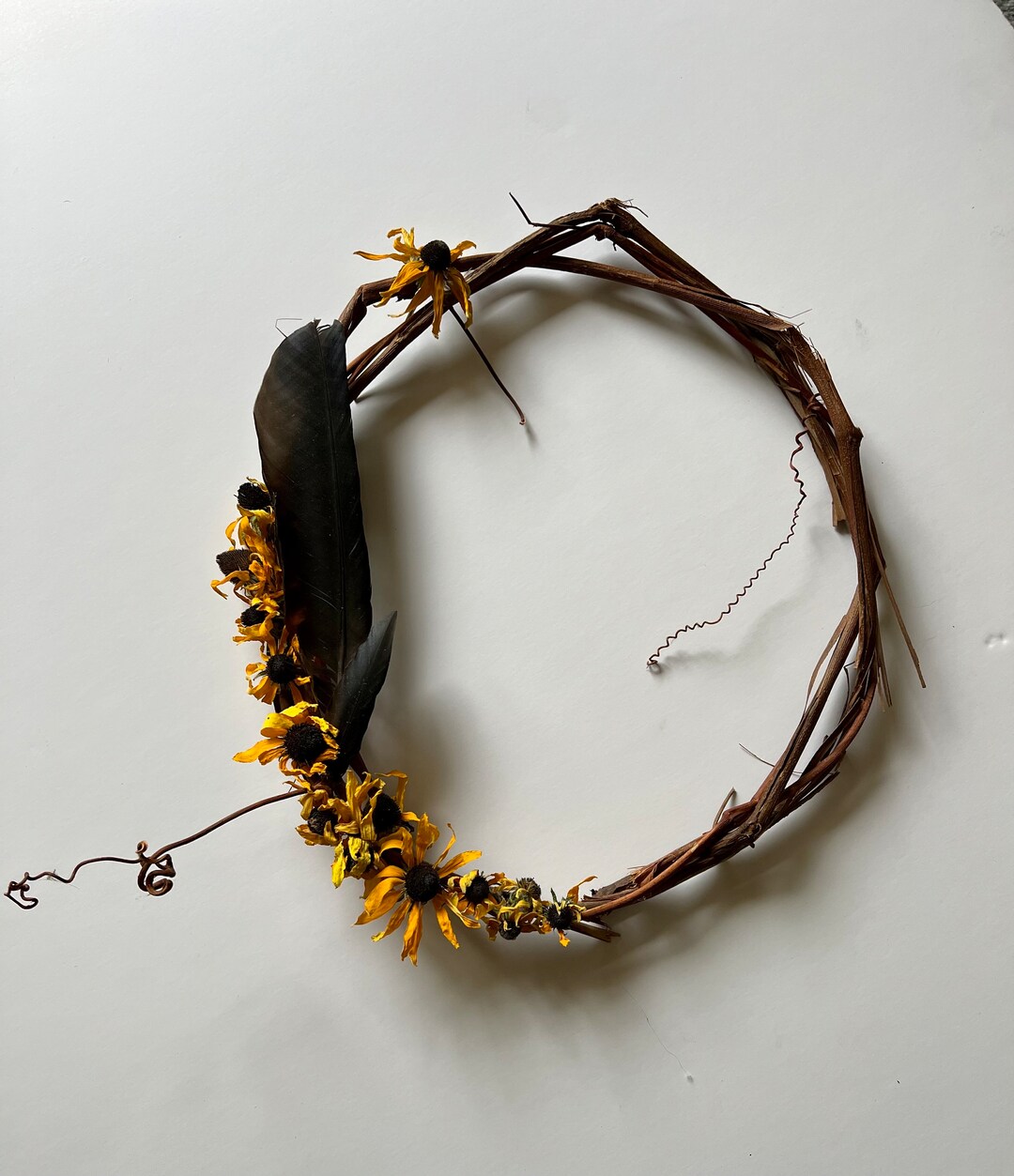 Foraged Wreath august 13x14 Shipping Included - Etsy