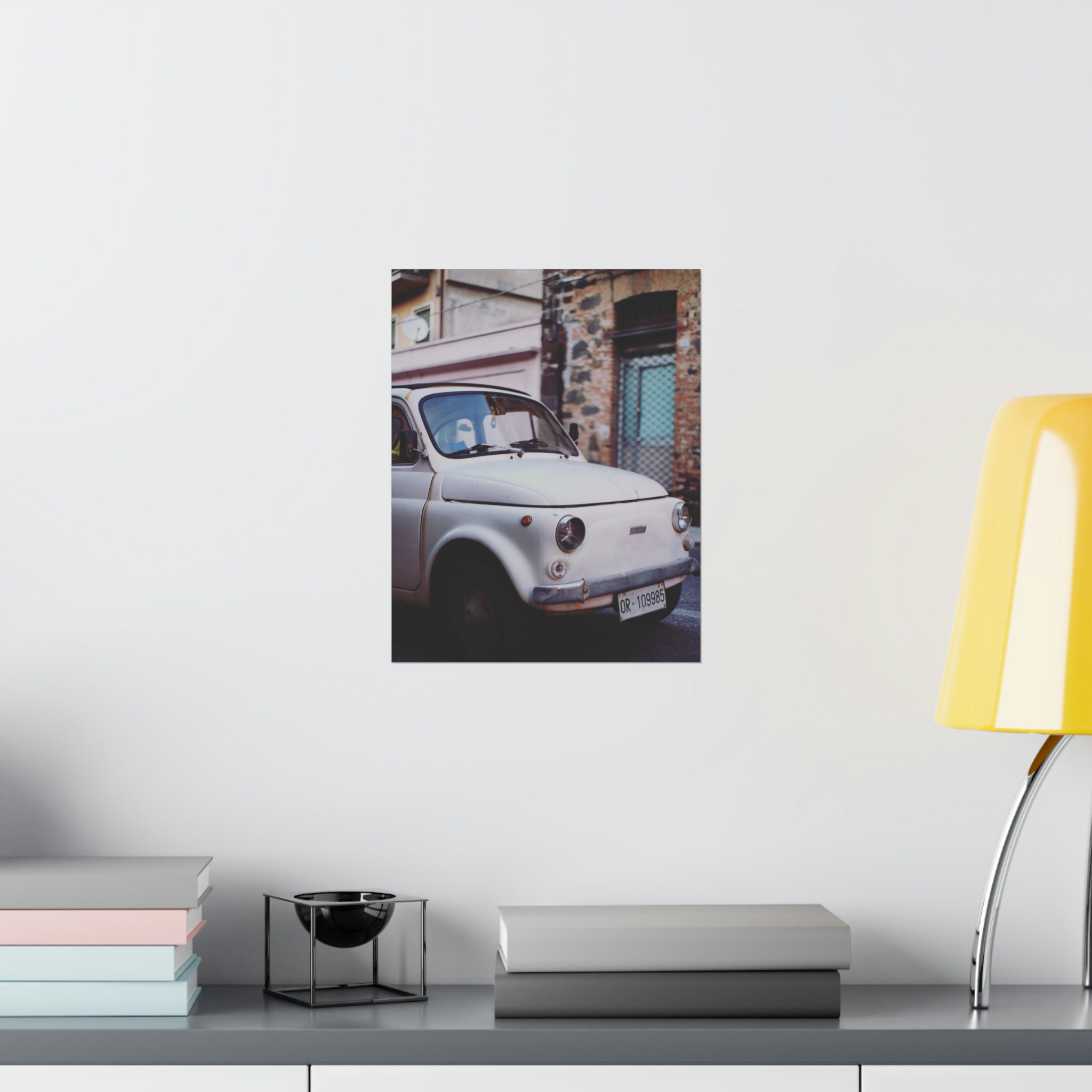 Italy Street Photography Vintage Fiat Oldtimer Photo Sardegna - Etsy