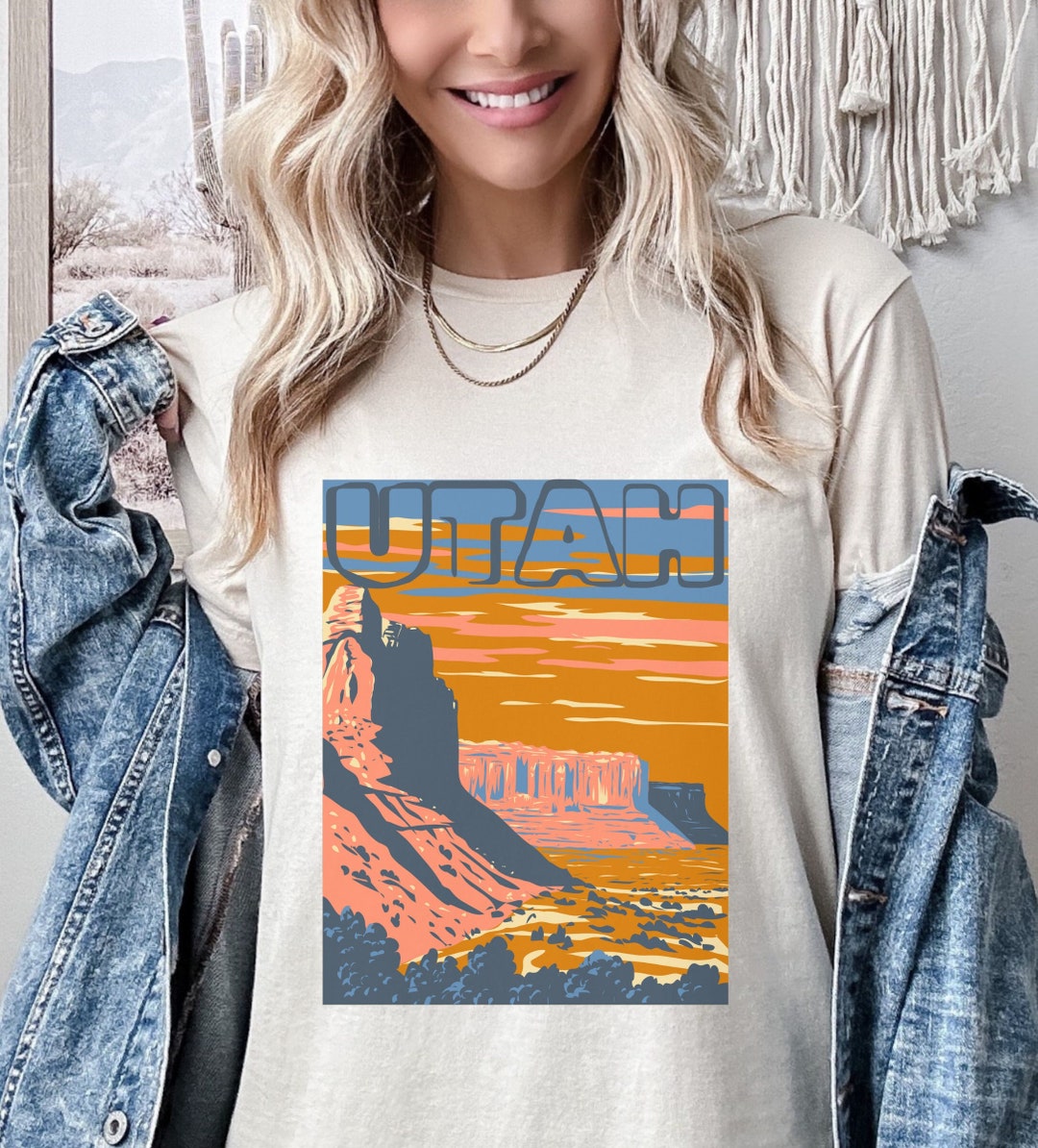 Utah T-shirts, Utah Shirts, National Park Shirts, Hiking T-shirts ...