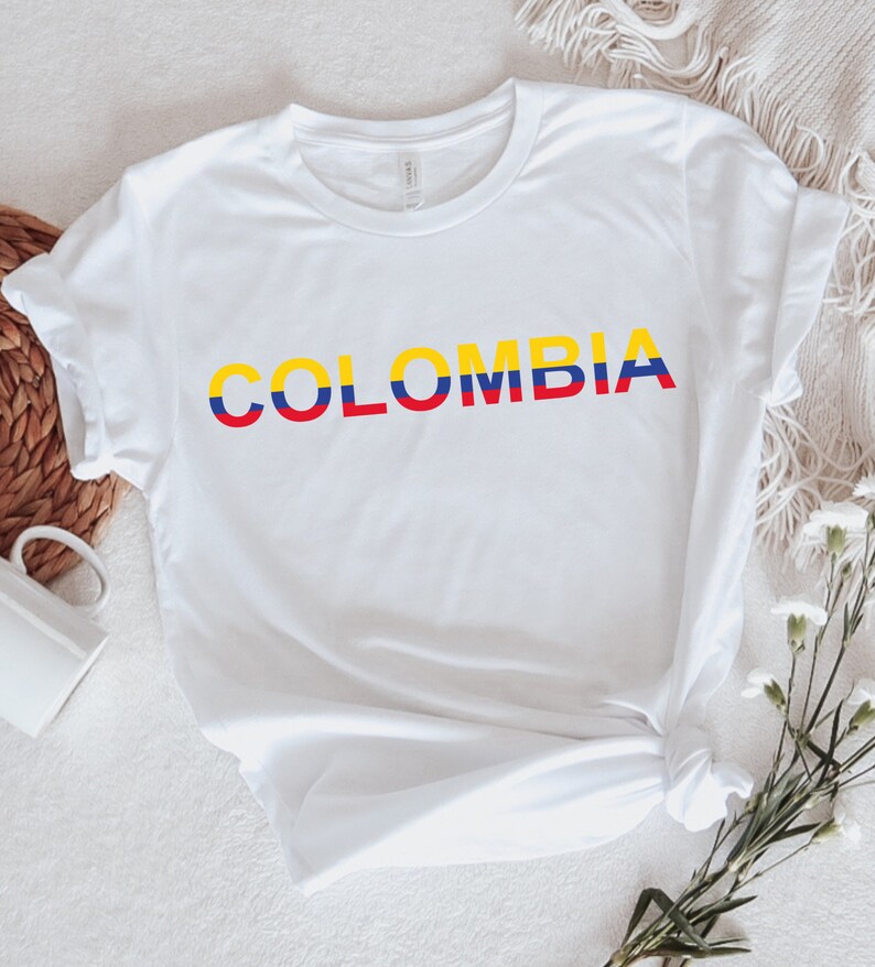 Colombia Shirt, Colombia Tshirt, Colombian Gift, Colombia, Spanish ...