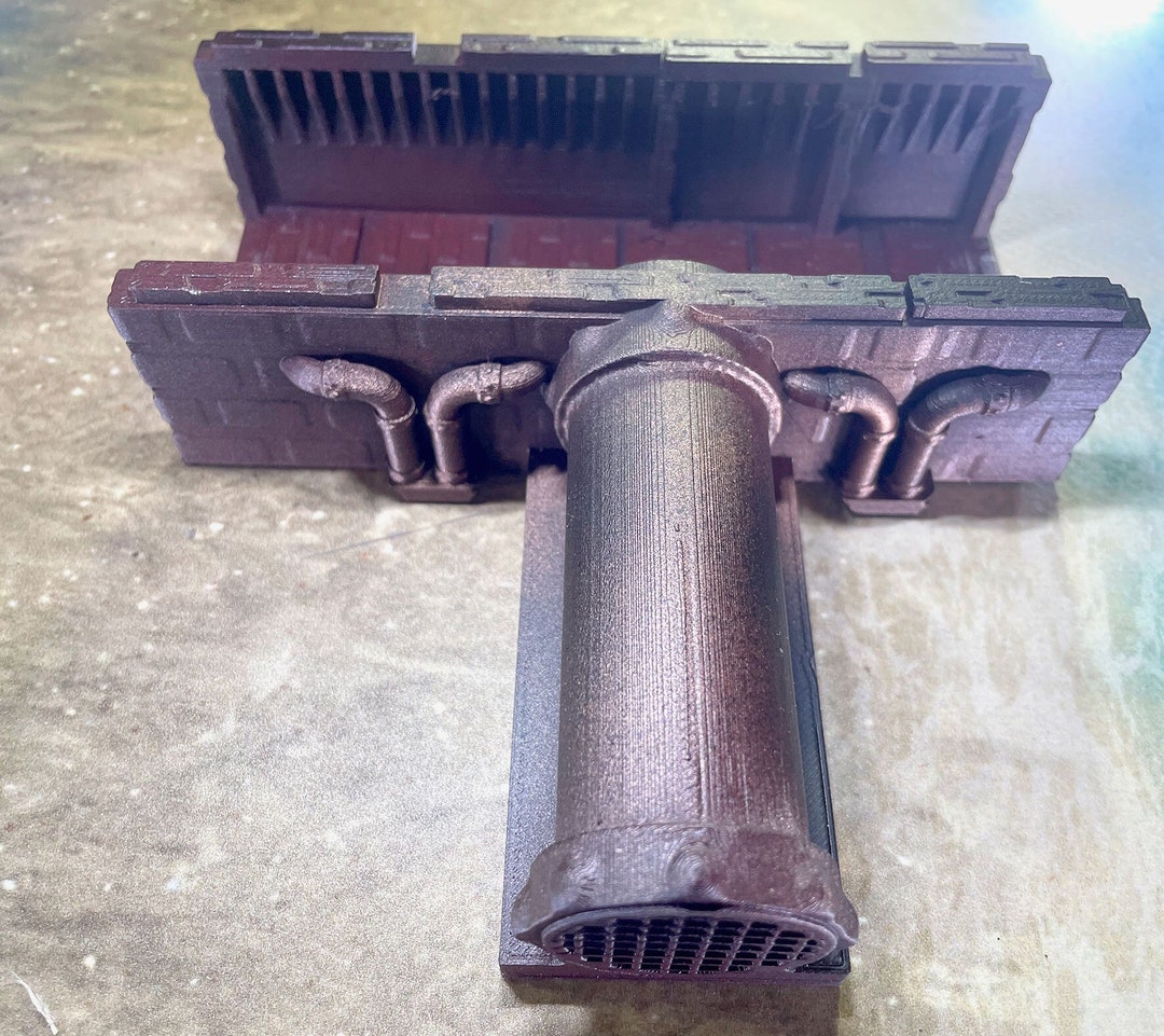 3D Scenery for RPG, Dragons and Dungeons PIPES AND MANIFOLDS - Etsy