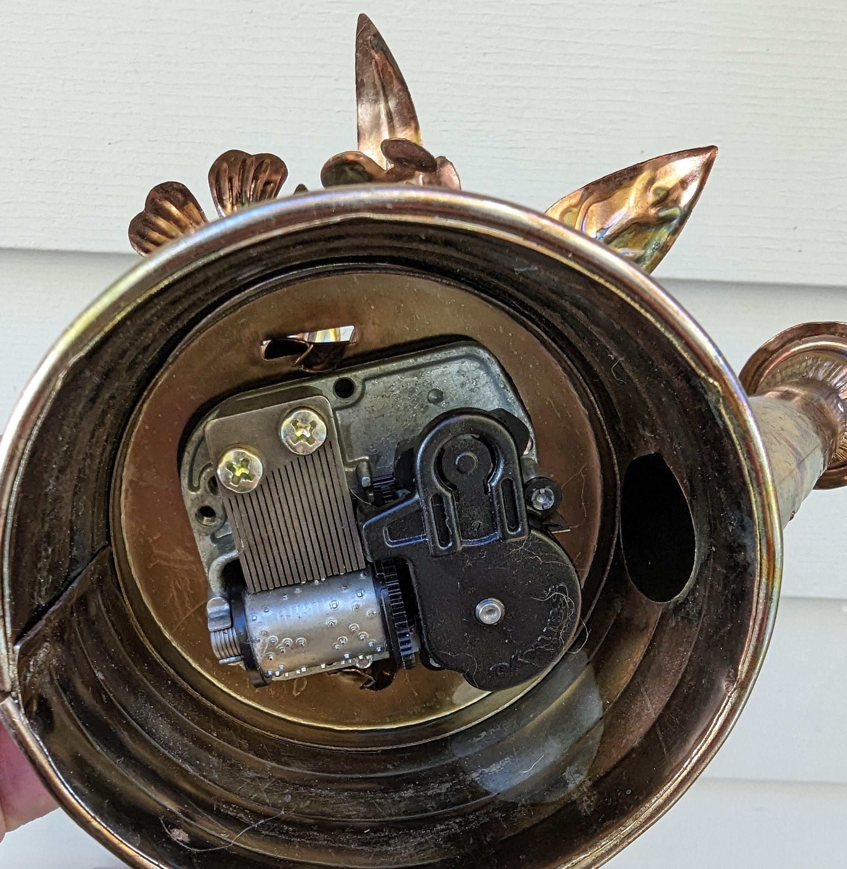 Vintage Copper Musical Watering Can - Etsy