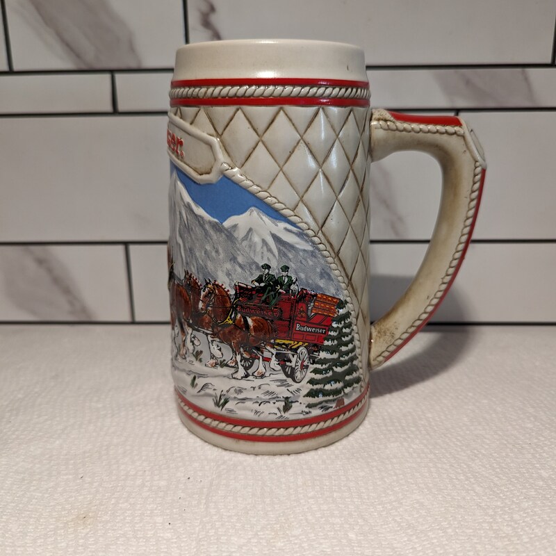 Budweiser Stein - Etsy