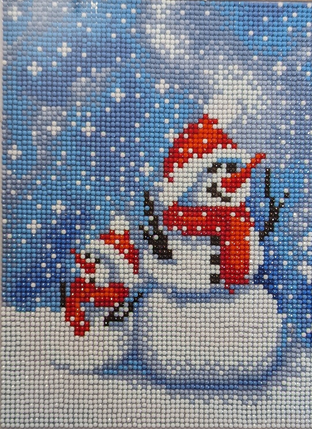 Snowman Diamond Art - Etsy