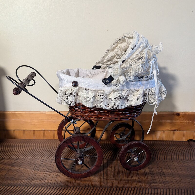 Wicker Doll Pram - Etsy