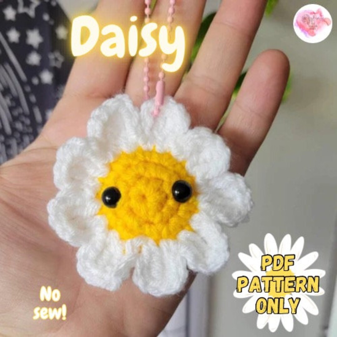 Daisy Crochet Pattern - Amigurumi - No Sew - Beginner Friendly ...
