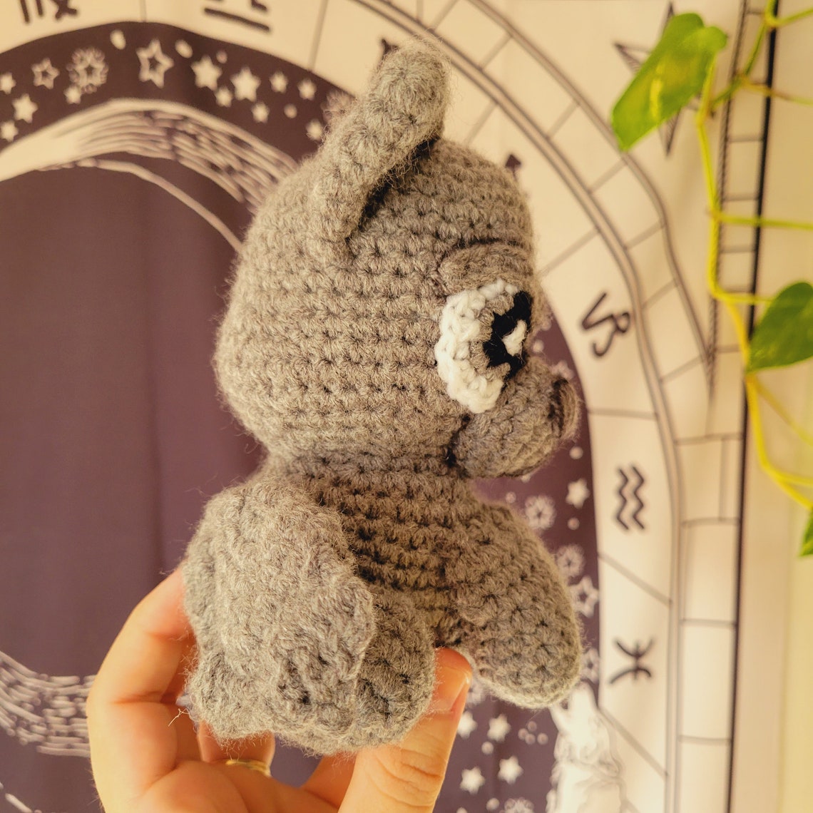 Halloween Amigurumi Gargoyle, Advanced Beginner Crochet Pattern no ...
