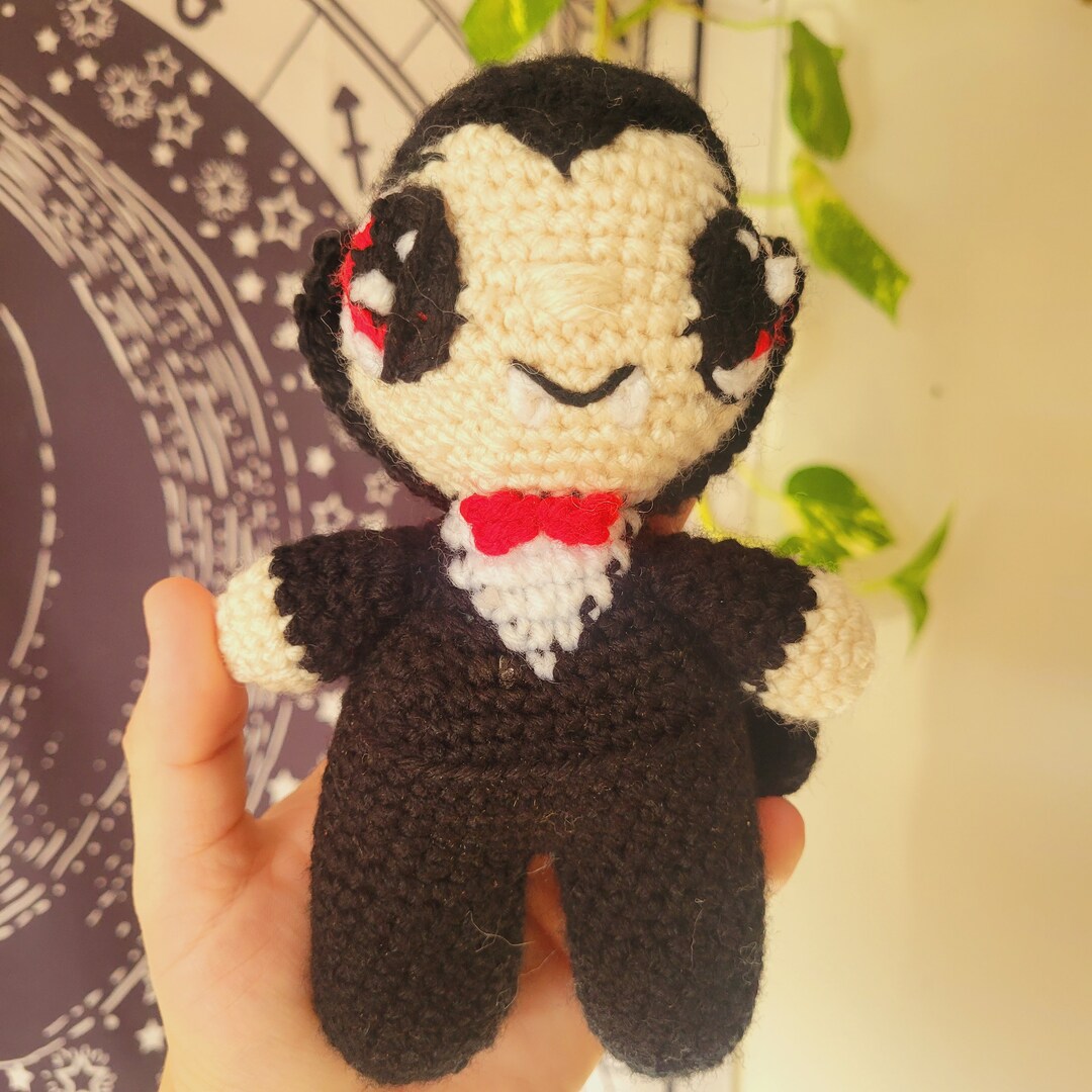 Halloween Amigurumi Vampire, Beginner Crochet Pattern - Etsy