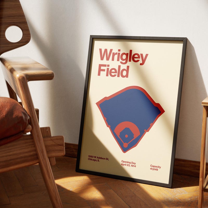 Cubs Poster - Etsy