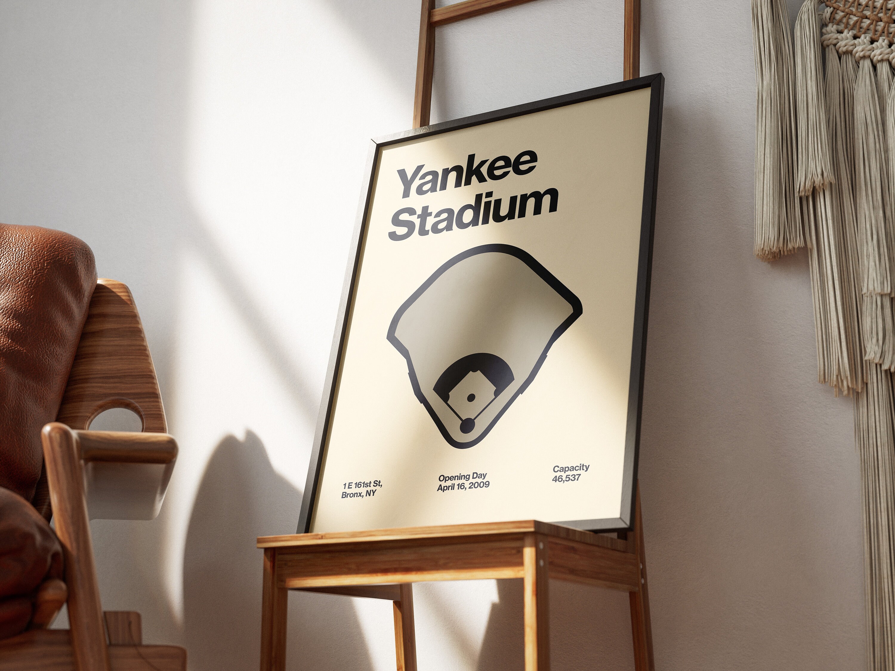 New York Yankees Poster - Yankee Stadium Print - MLB Art - Baseball ...