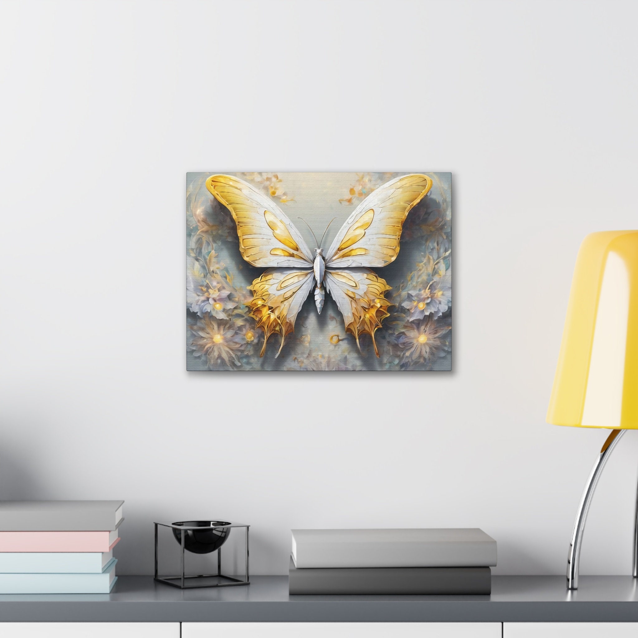 Celestial Butterfly : Wall Art Print Fantasy Butterfly Decor Canvas ...