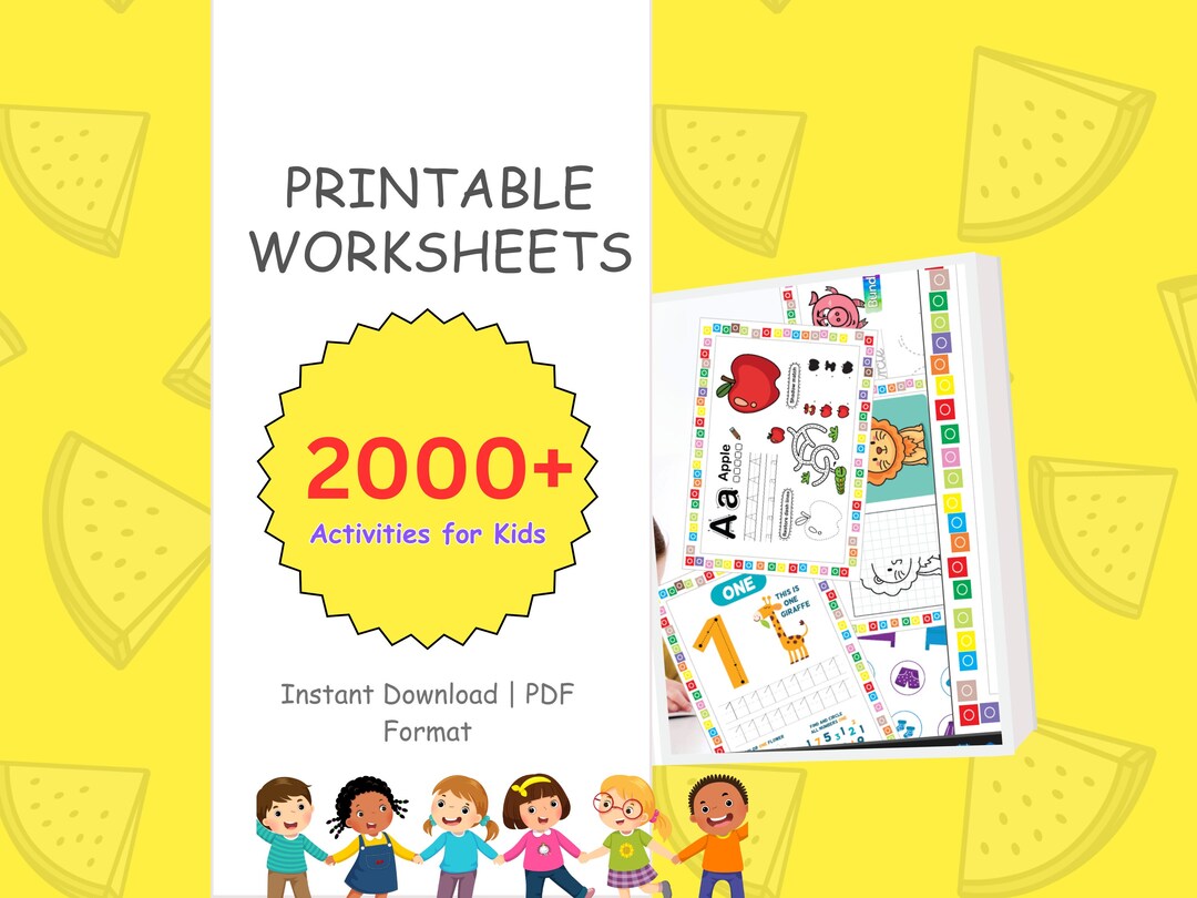 Kindergarten Math Worksheets Preschool Mini Books Fillable Numbers ...