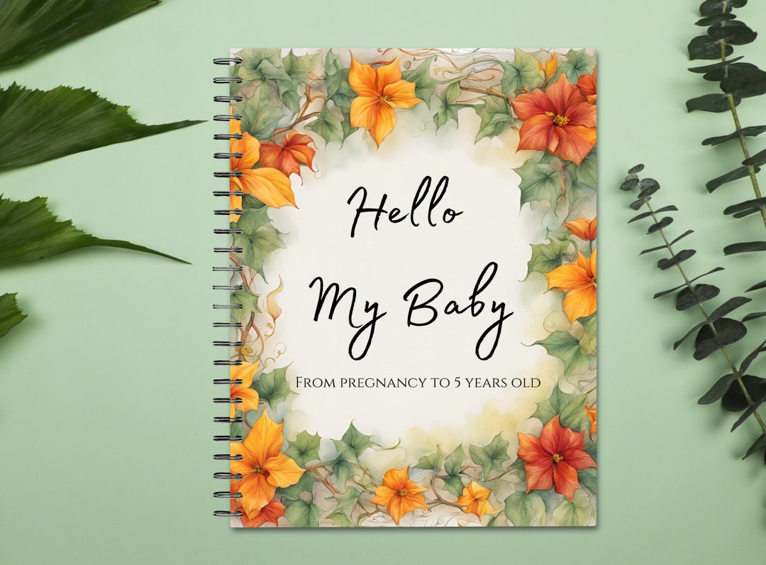 Pregnancy Diary Daily Guides, Baby Checklist, Maternity Journal for New ...