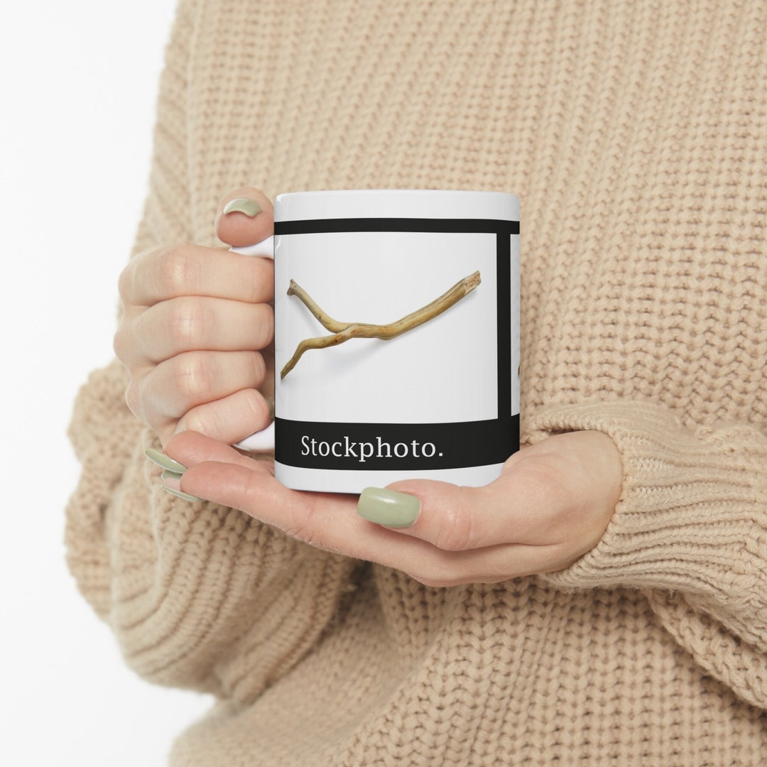 Funny Stockphoto Meme Mok 330 ML - Etsy