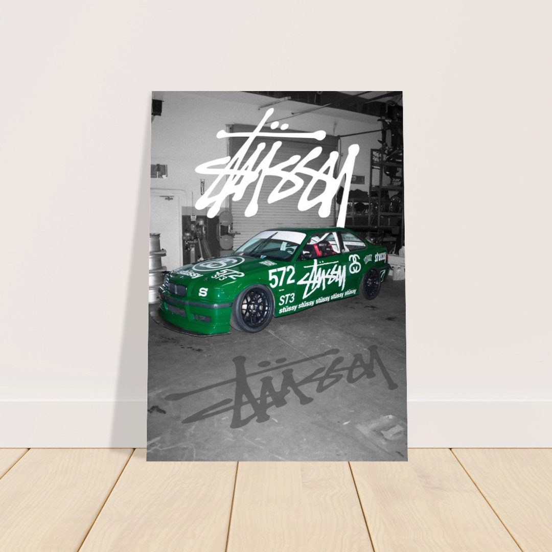 Stussy Racing Poster Stussy Fashion Poster Vintage Stussy - Etsy