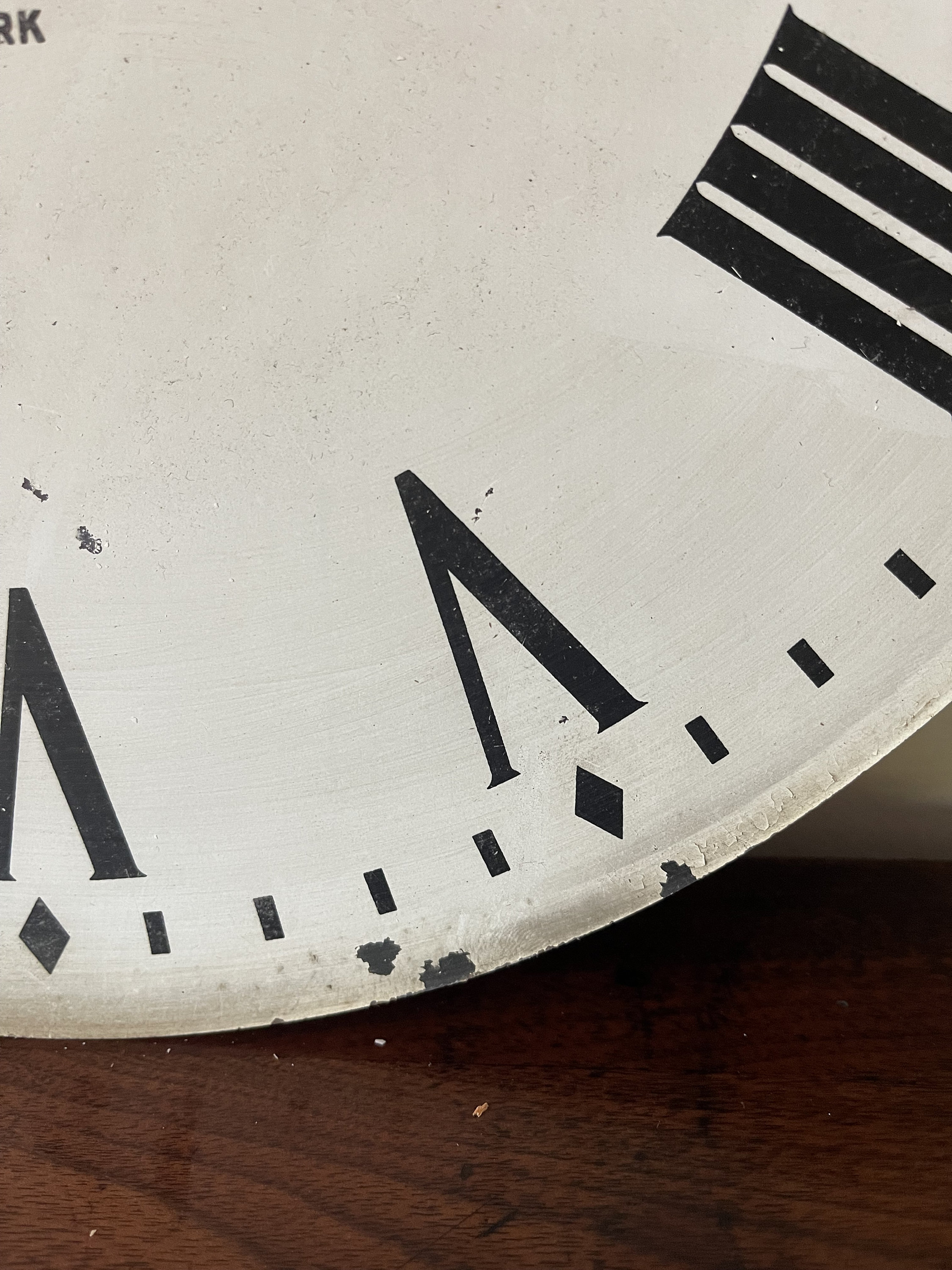 Large Roman Numeral Clock Dial - Etsy