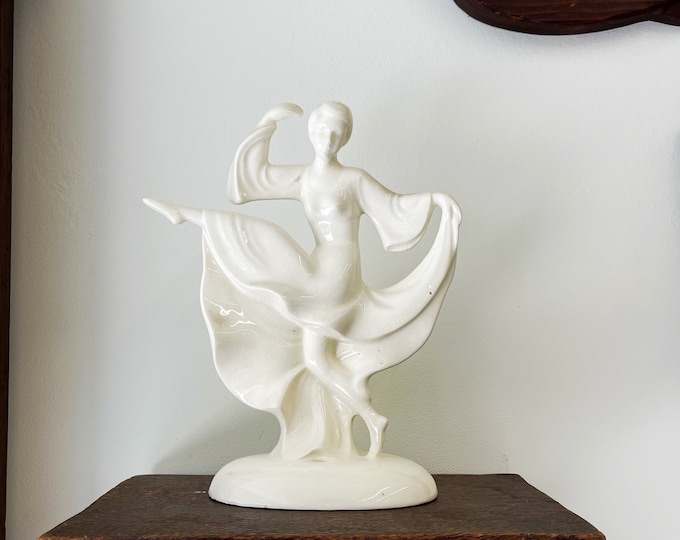 Vintage Dancing Lady Statue - Etsy