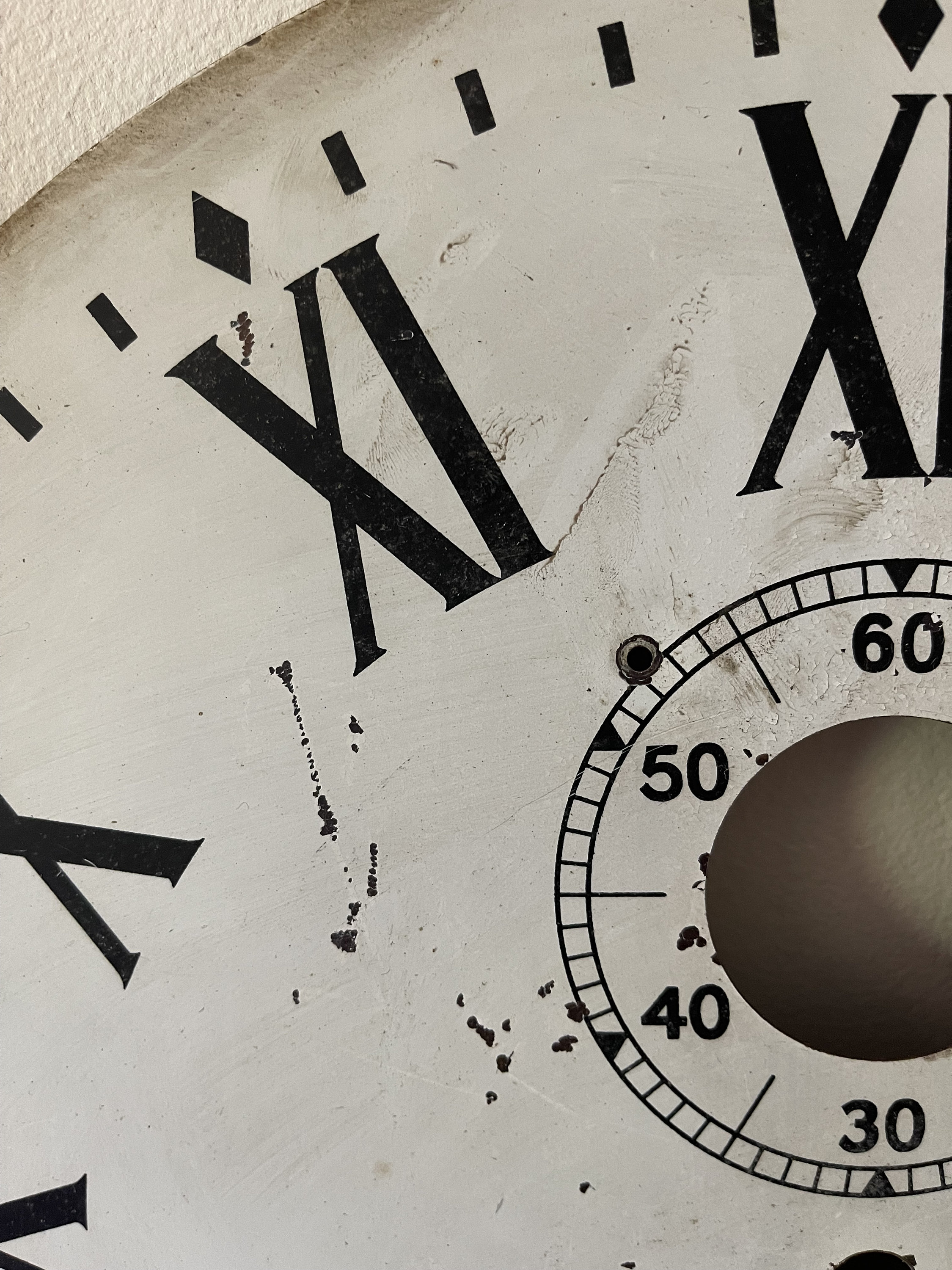 Large Roman Numeral Clock Dial - Etsy