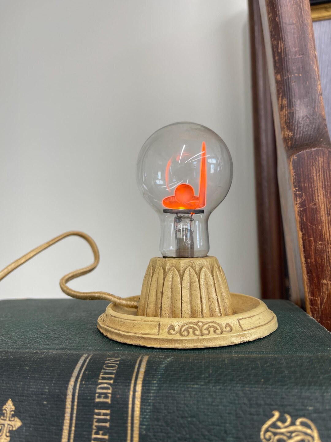 Worlds Fair Aerolux Light Bulb With Base - Etsy