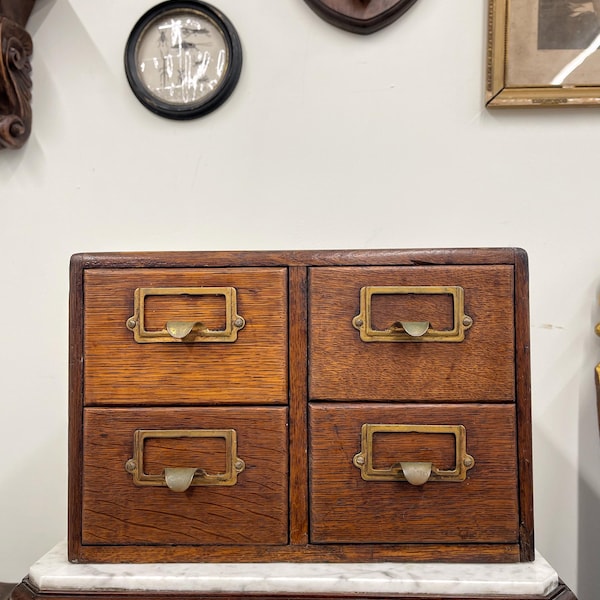 Card Catalog Cabinet - Etsy