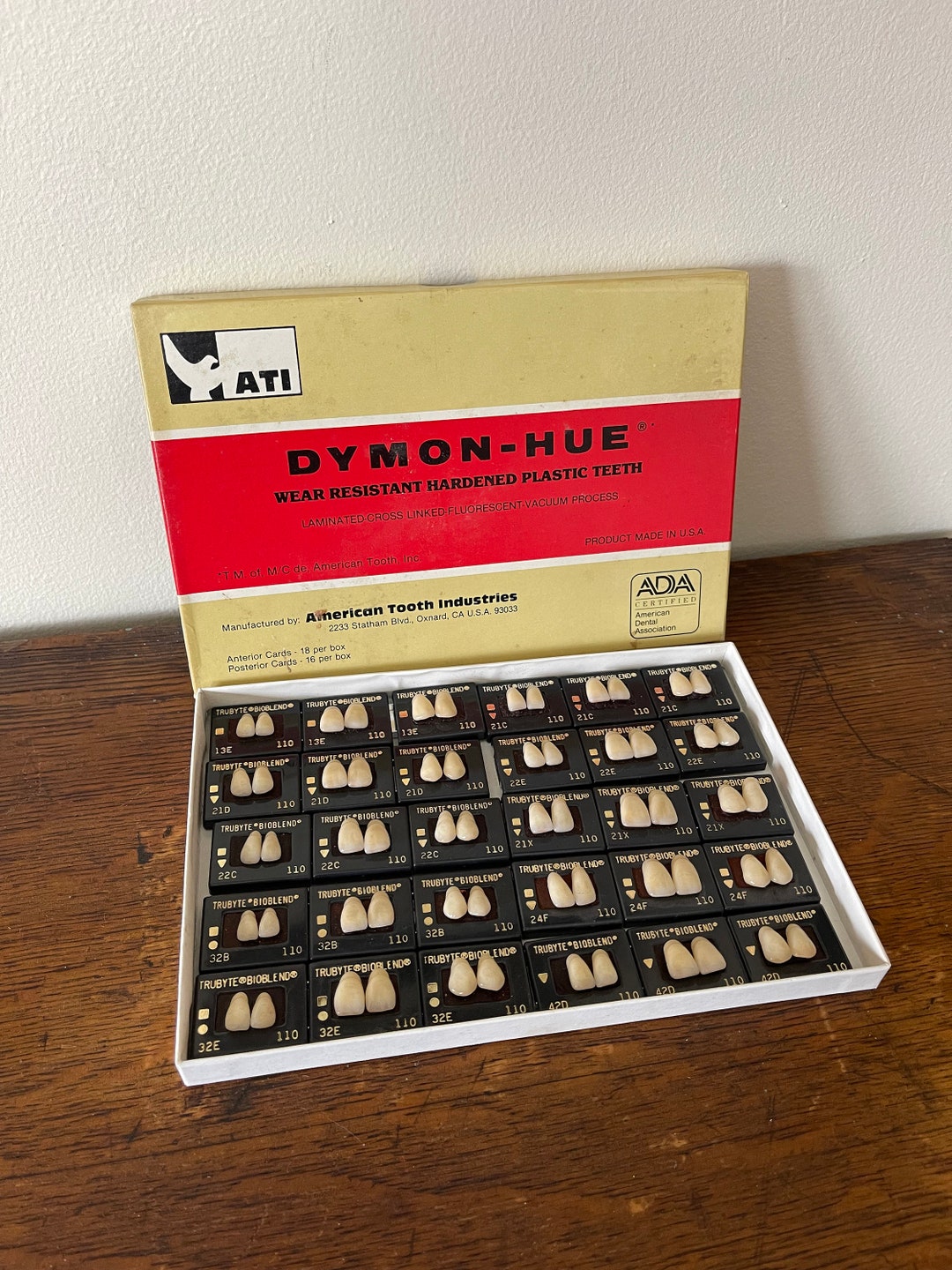 Box of Dymon-hue Denture Molds - Etsy