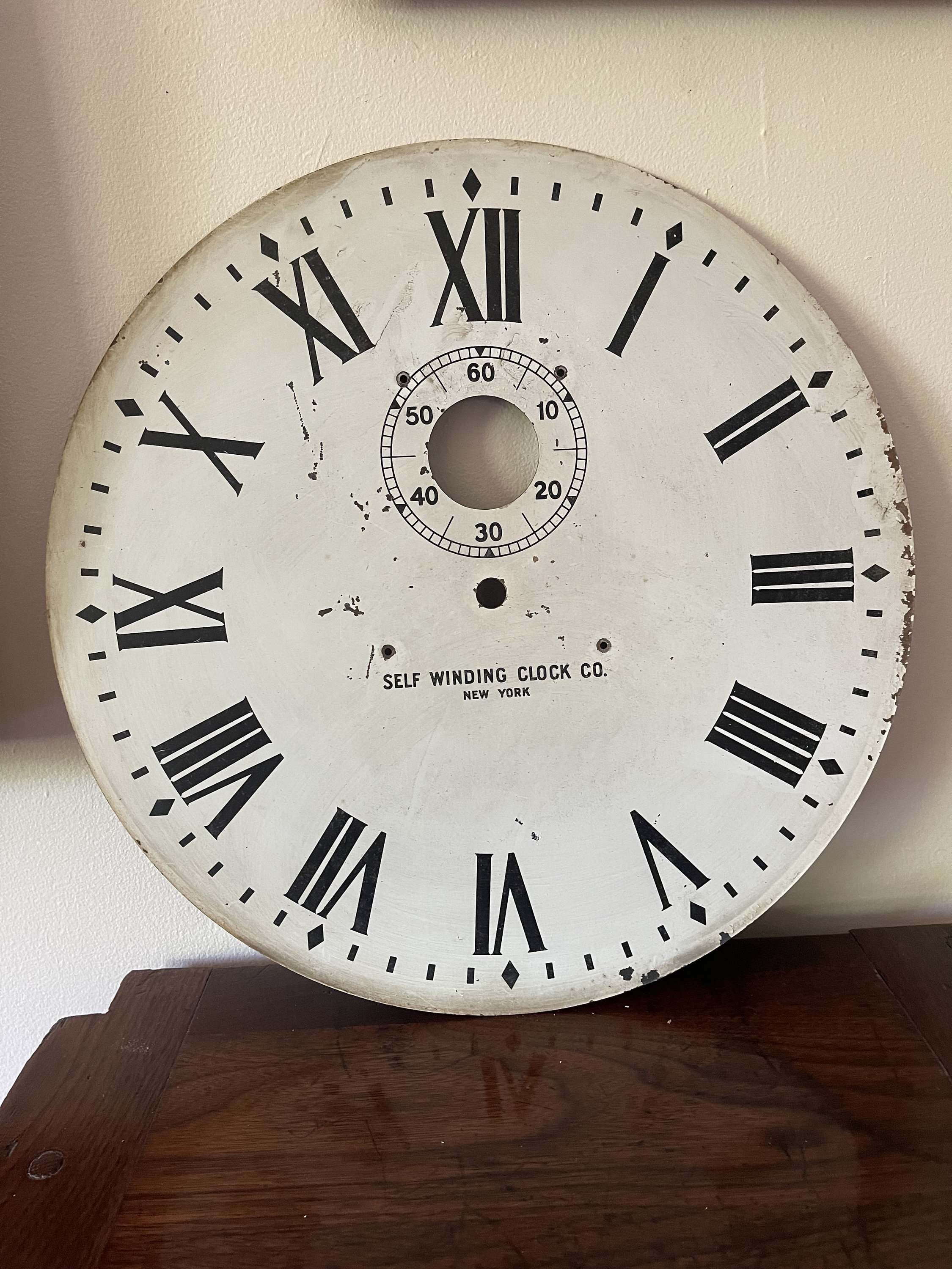 Large Roman Numeral Clock Dial - Etsy