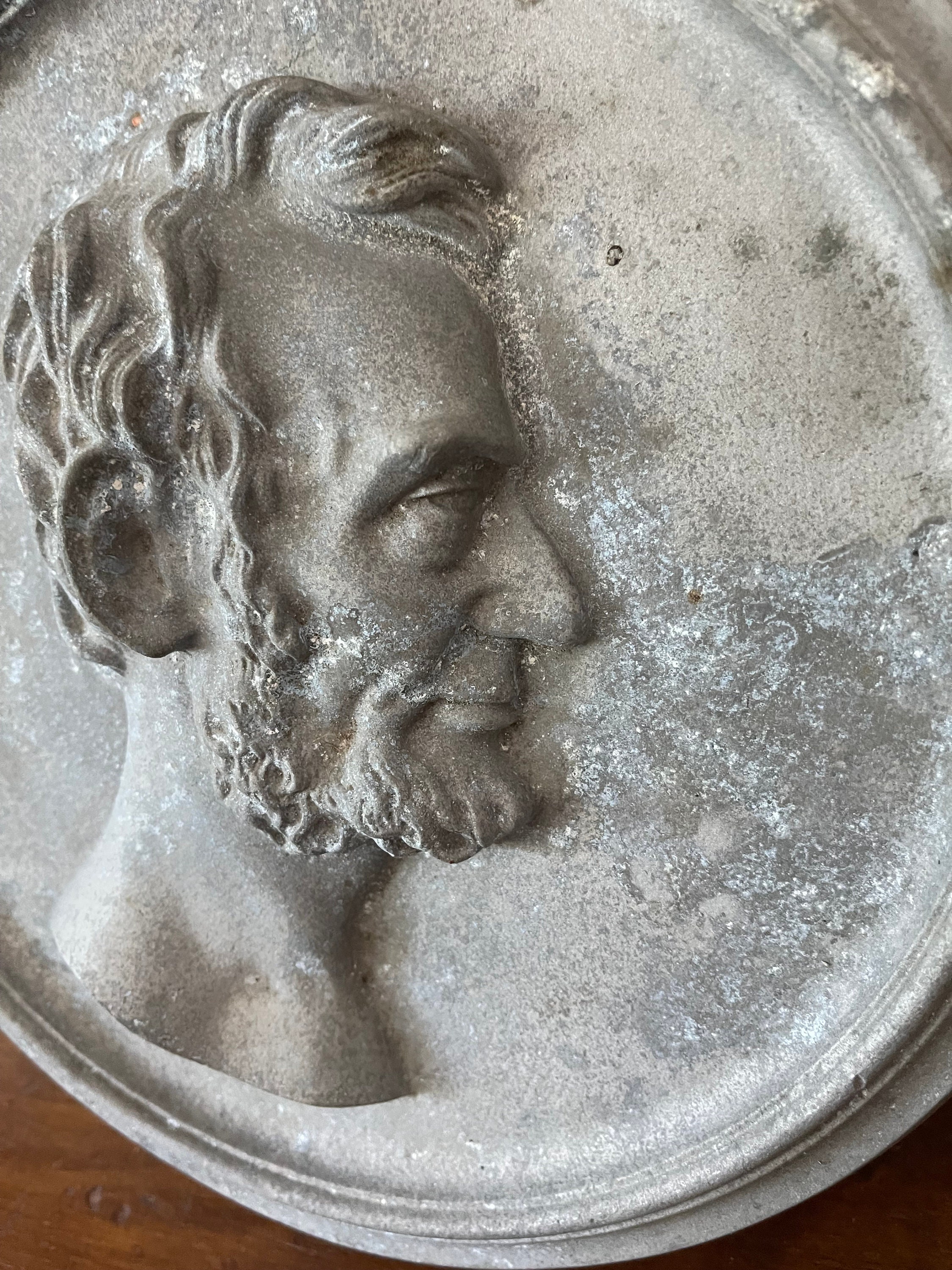 Vintage Abraham Lincoln Plaque - Etsy