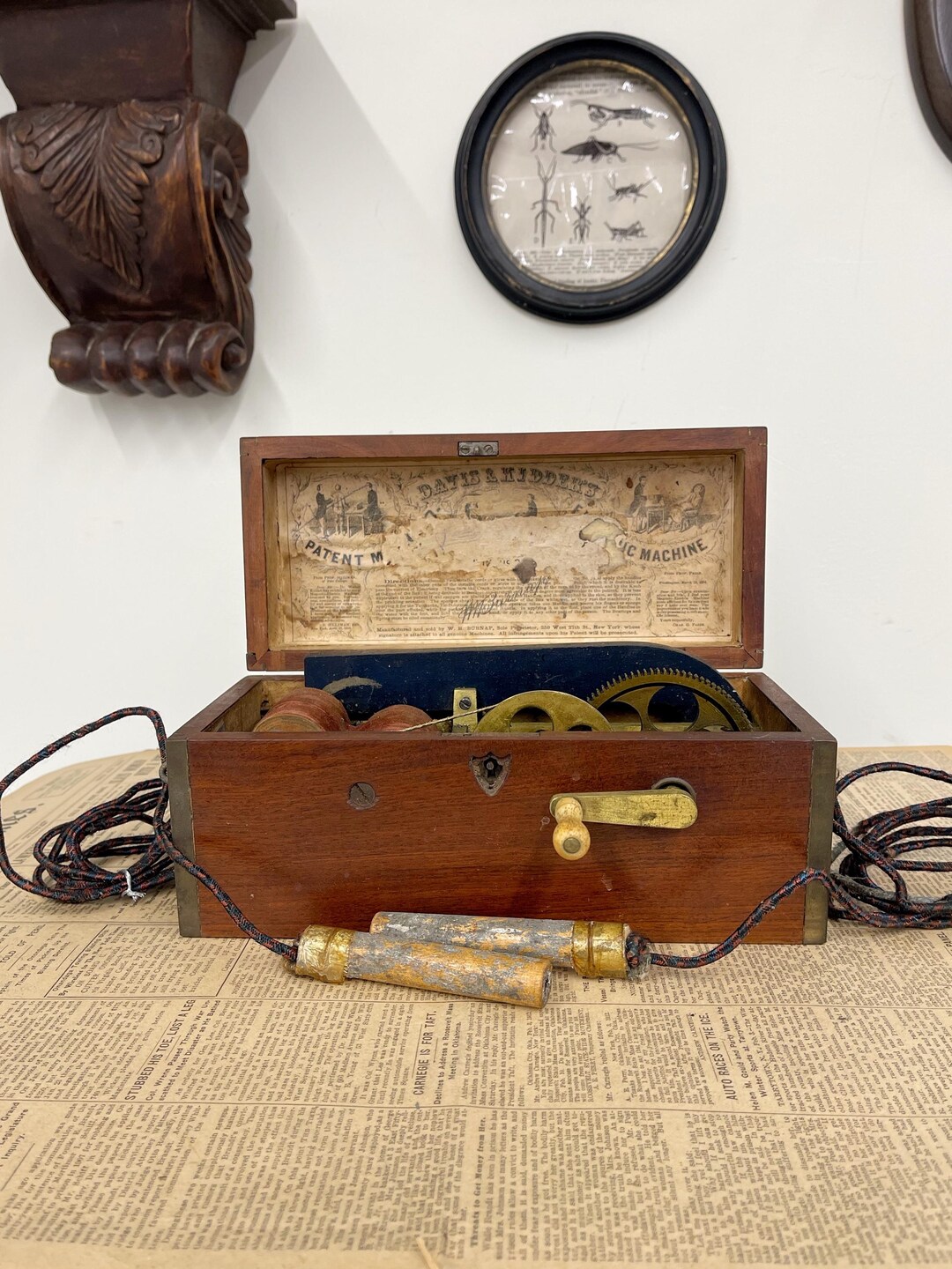 Antique Quack Electromagnetic Medicine Machine - Etsy