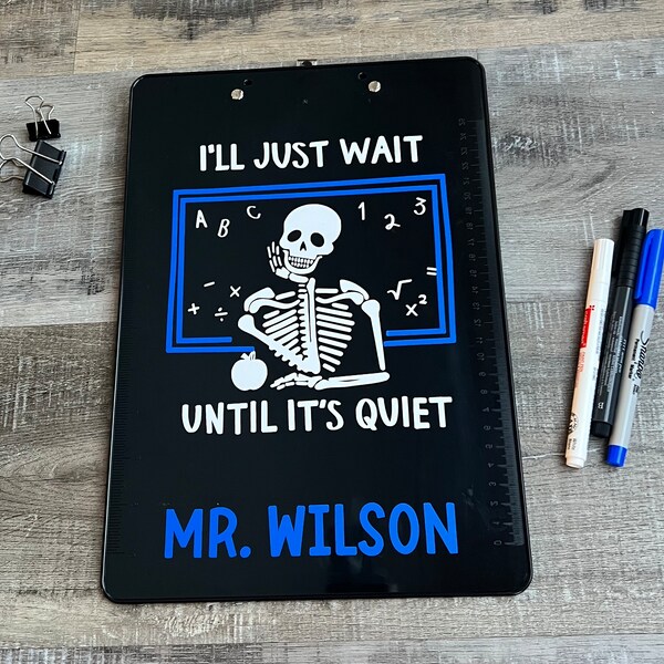 Teacher Clipboard - Etsy