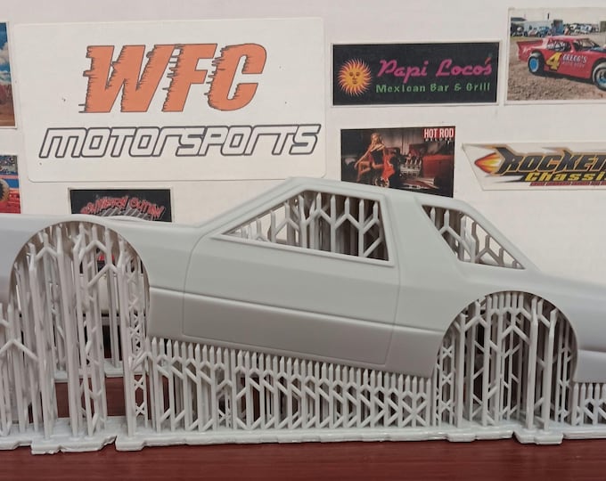 25th Scale Resin Printed Fairmont Short Track Body With Separate Hood ...