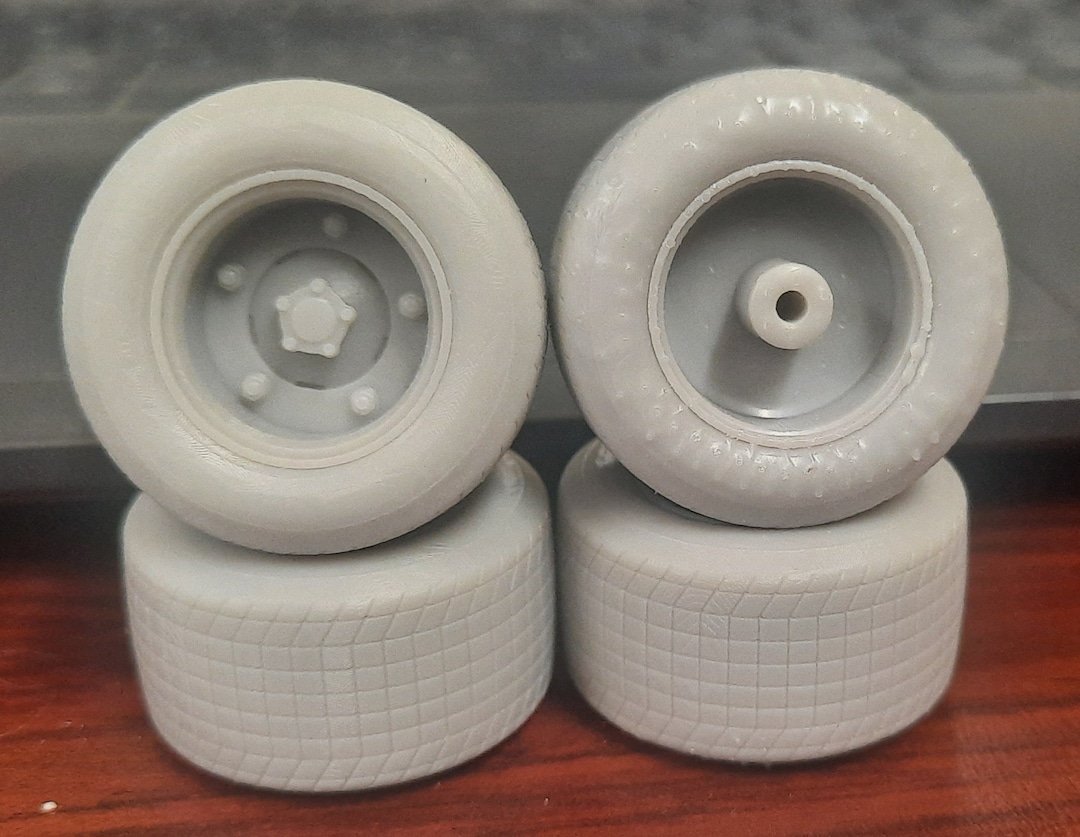 25th Scale Wide Five Wheel and Dirt Tire - Etsy