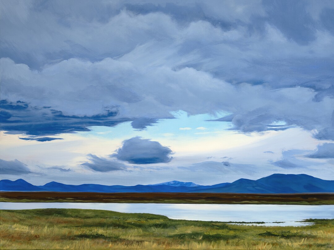 Original Art Print, Alaska Landscape - Etsy