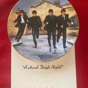 Collector Beatles Plates - Etsy