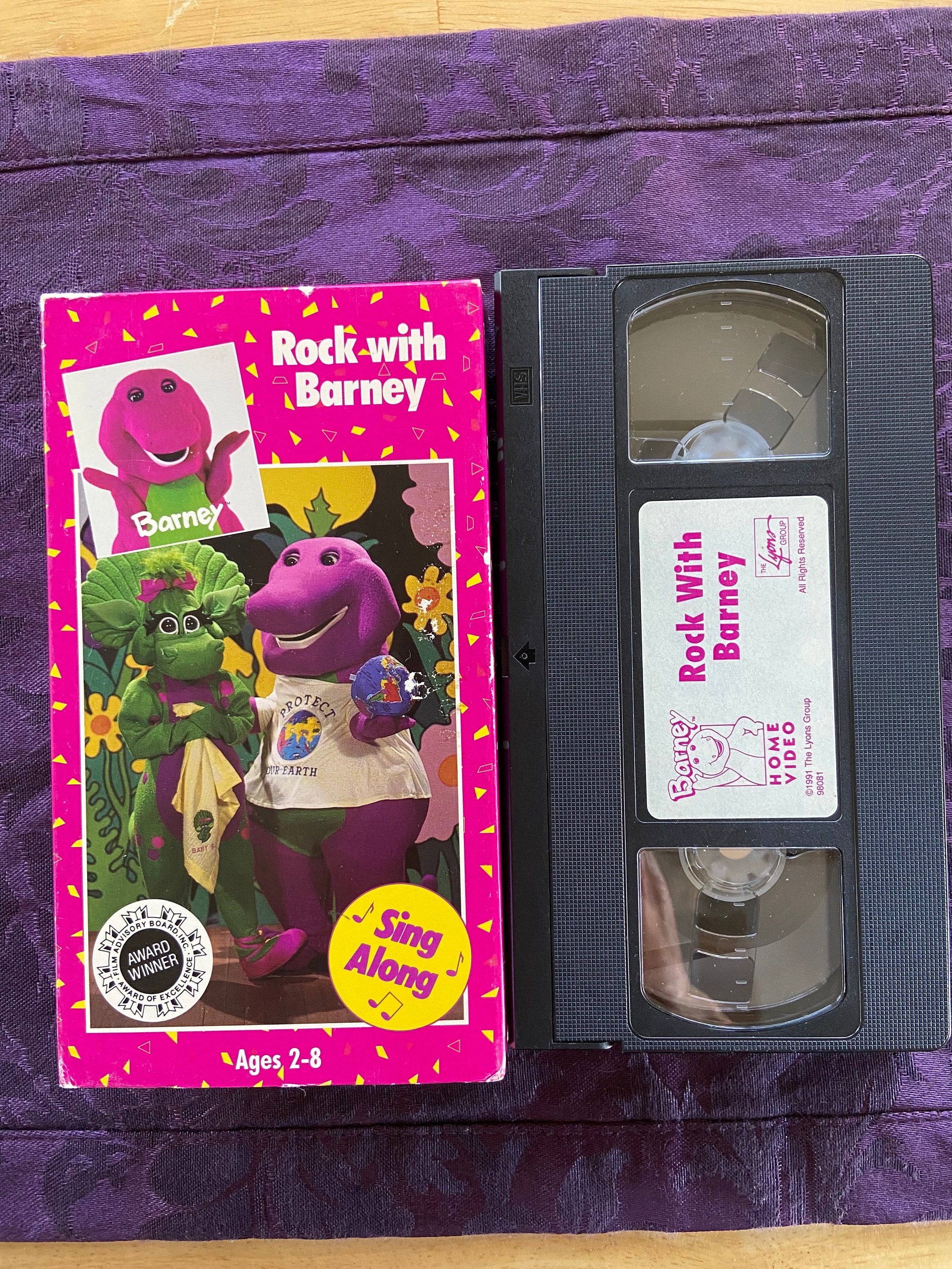 Barney’s Christmas Star, Rock With Barney, and Barney’s Great Adventure ...