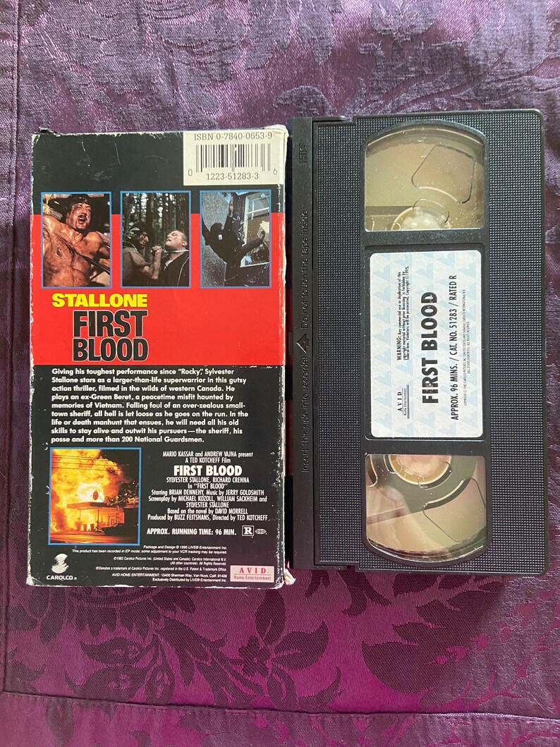 Stallone First Blood, First Blood Rambo Part 11, And, First Blood Rambo ...