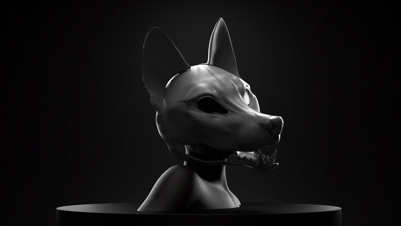 3D Print Fox Mask STL Files for Fursuit Creators - Etsy Australia