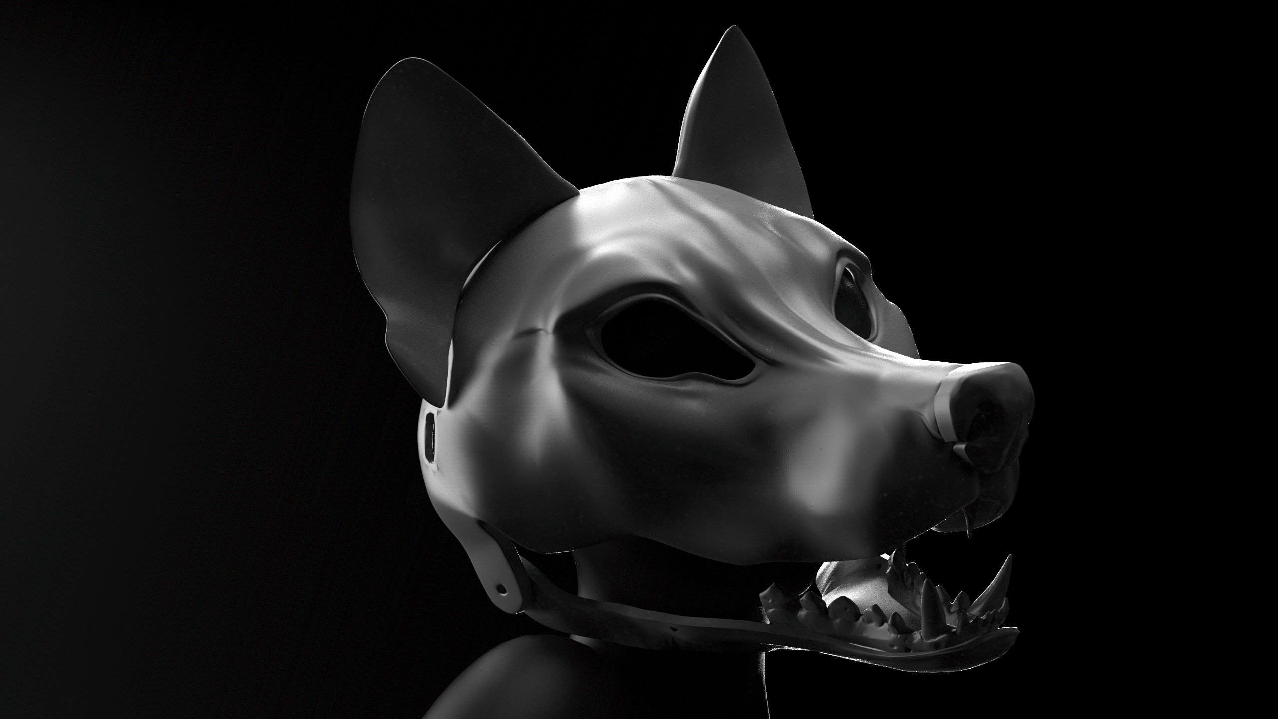3D Print Arctic Fox Mask STL Files for Fursuit Base Creators - Etsy
