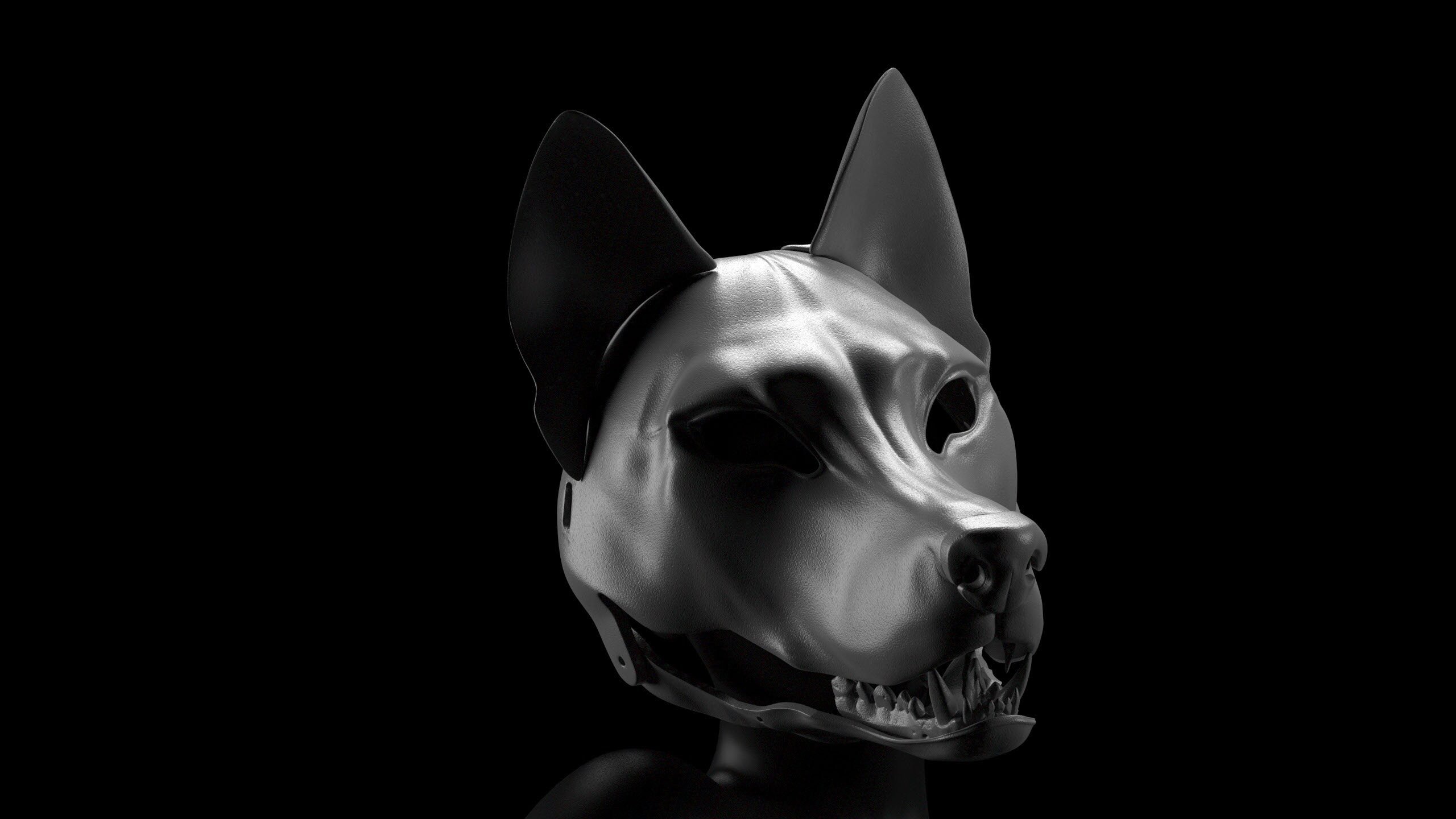 3D Print Wolf Mask STL Files for Fursuit Base Creators - Etsy México
