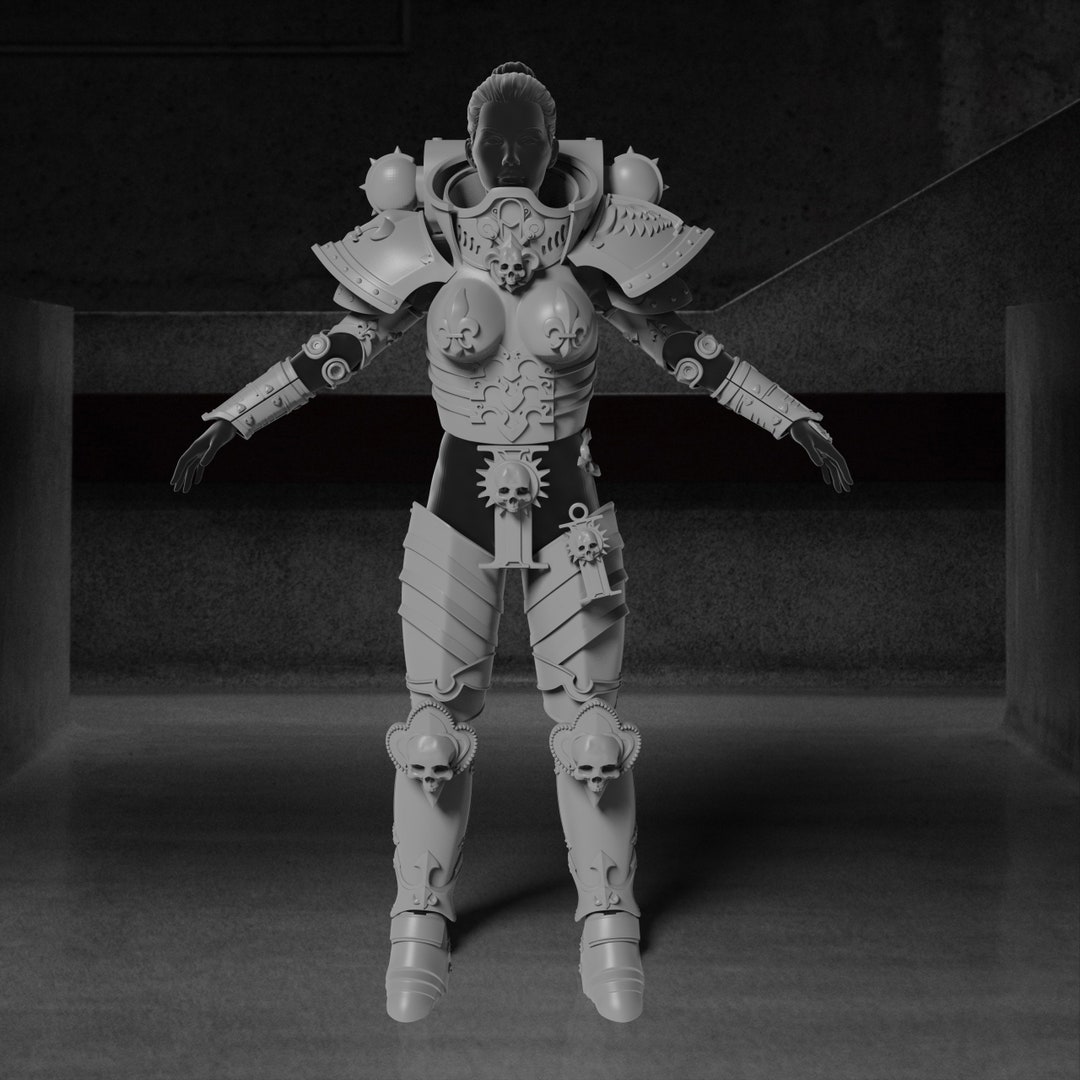 Sister of Battle Armor 3D Printable Digital Cosplay Files - Etsy