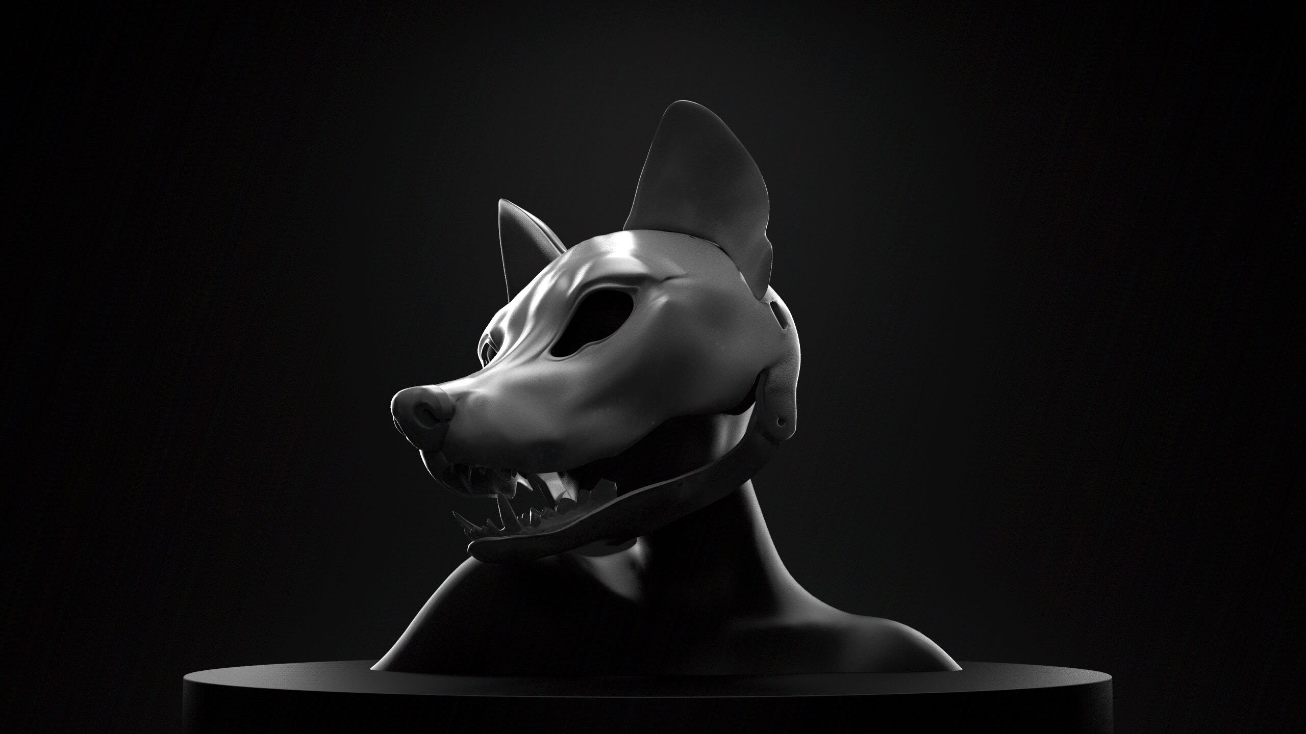 3D Print Arctic Fox Mask STL Files for Fursuit Base Creators - Etsy