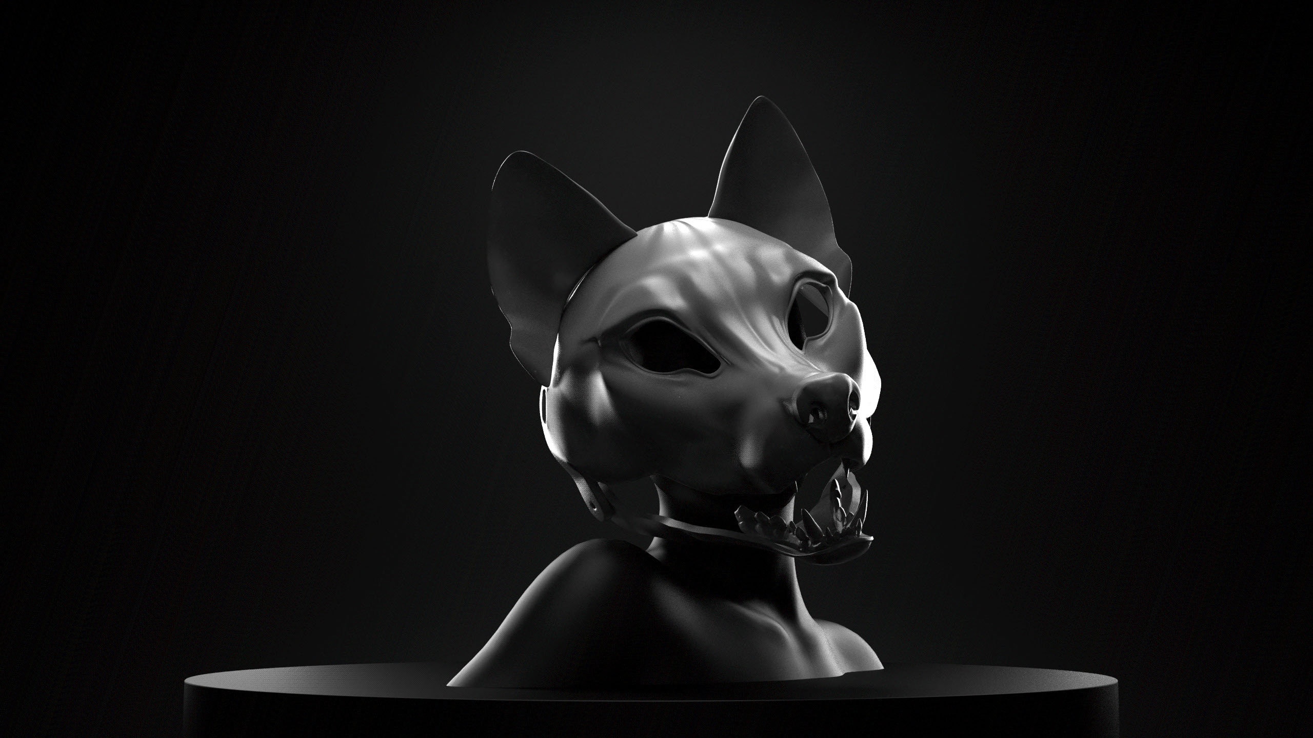 3D Print Arctic Fox Mask STL Files for Fursuit Base Creators - Etsy