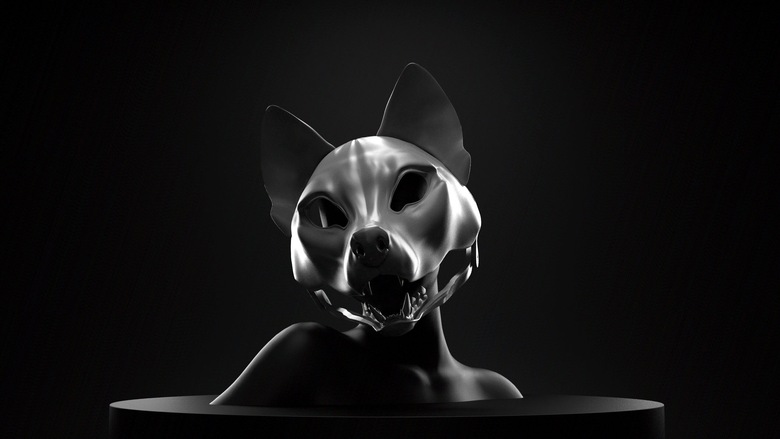 3D Print Arctic Fox Mask STL Files for Fursuit Base Creators - Etsy