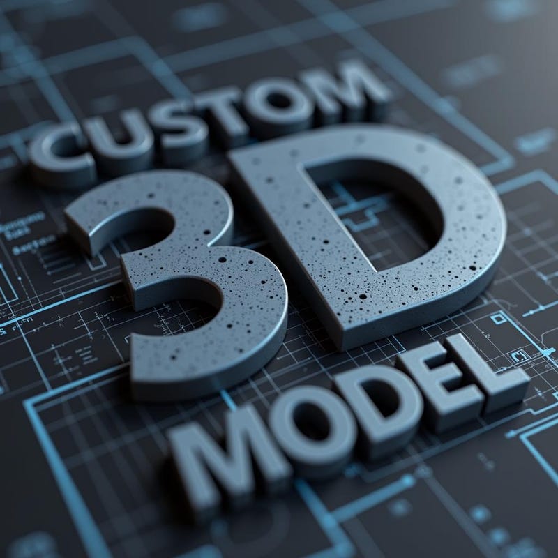 3d Model Commission - Etsy