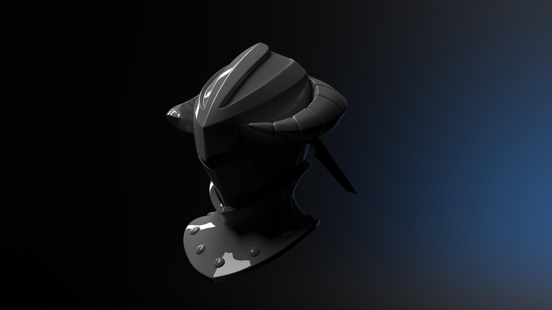 Albedo - Overlord Anime Inspired - Helmet & Neck Pieces STL Files – 3D ...