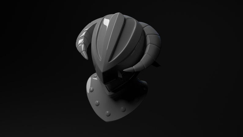 Albedo - Overlord Anime Inspired - Helmet & Neck Pieces STL Files – 3D ...