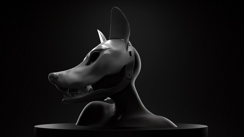 3D Print Fox Mask STL Files for Fursuit Creators - Etsy Australia