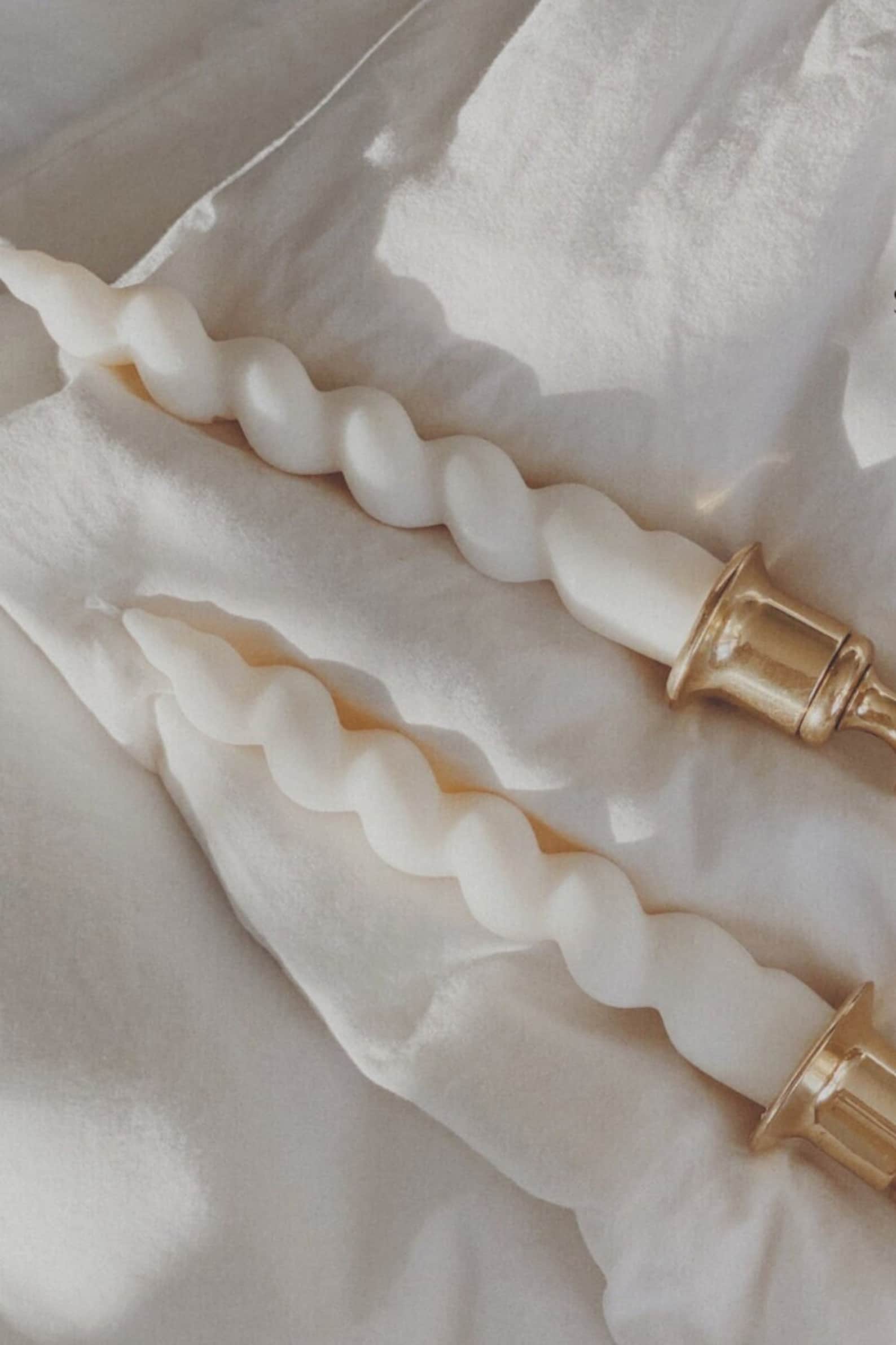 Spiral Twist Candle | Twisted Spiral Candle | Swirl Candle | Taper Candle | Long Candle | Pillar ...